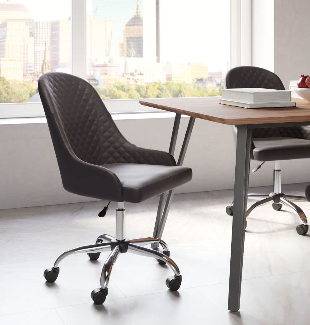 Space Office Chair Brown - Contemporary - Office Chairs - by GwG Outlet ...