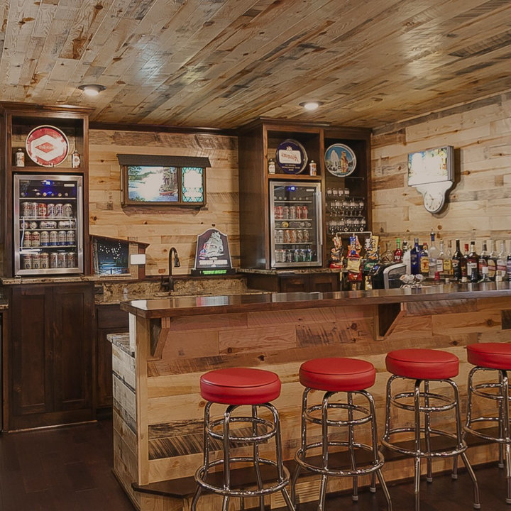 75 Home Bar with Floating Shelves Ideas You'll Love - April, 2025 | Houzz
