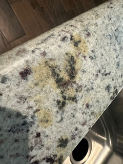 Granite - Tiny Rust Spots?