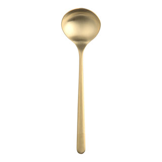 Linea Ice Gold Gravy Ladle - Traditional - Ladles - by MEPRA SPA | Houzz
