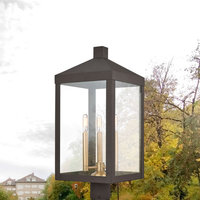 Nyack 3 Light Post Light or Accessories, Bronze, 10.5" - Transitional ...