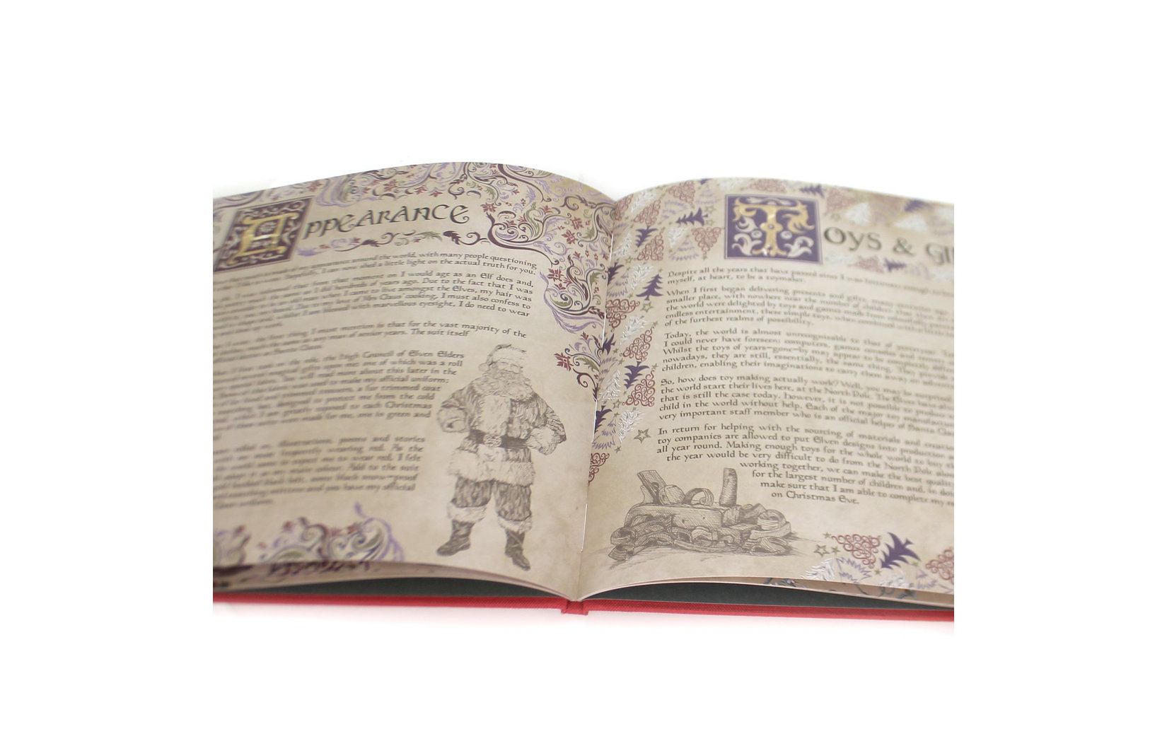 Christmas Santa Claus the Book of Secrets Paper Russell ince 130350, 9. ...