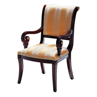 Old World Chair, With Arms - Traditional - Armchairs And Accent Chairs ...