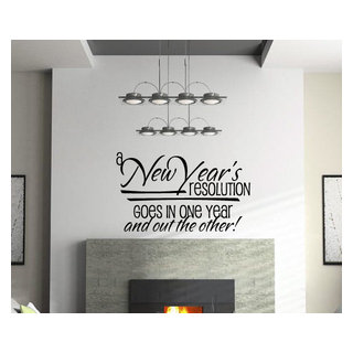 A New Years resolution goes in one year and out the other! New Year's ...