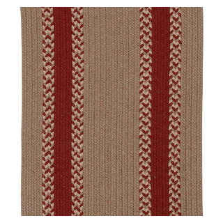 Colonial Mills Rug Corsair Banded Runner Natural Runner (Oval), 2x13 ...