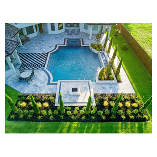 Bhatia Pool - $175,000-$200,000 - Houston - by Landmark Custom Pools ...