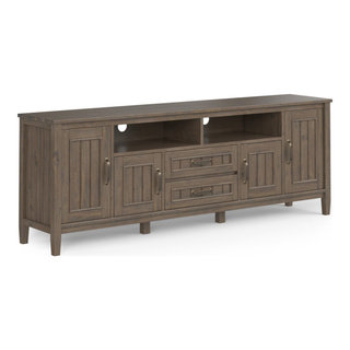 Lev 72 inch TV Media Stand - Transitional - Entertainment Centers And ...