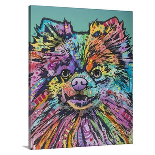 Gus Wrapped Canvas Art Print, 24"x30" - Contemporary - Prints And ...