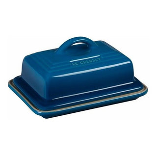 Le Creuset 6 3/4" x 5" Heritage Butter Dish - Marseille - Traditional ...
