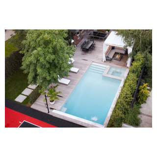 Rustic Urban Design Makes a Splash - Industrial - Pool - Toronto - by ...