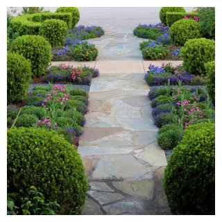 Zero Lawn Xeriscape - Return of the Native - Eclectic - Entry - Houston ...