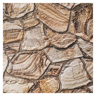 Faux Stone PVC 3D Wall Panels,, various packs - Rustic - Wall Panels ...