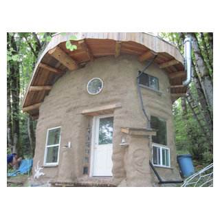 Earthbag Cabin - Eclectic - Portland - by Earthen Hand Natural Building ...