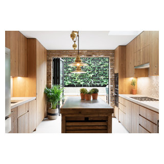 Culinary-Inspired Home, Brixton, London - Rustic - Kitchen - London ...