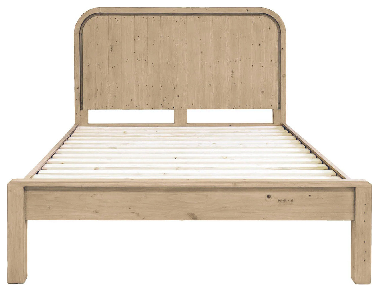 Opera King Bed With Low Footboard FSC Certified Pine - Transitional ...