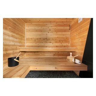 Finn Sisu Basement Finish | Lakeville, MN | White Birch Design ...