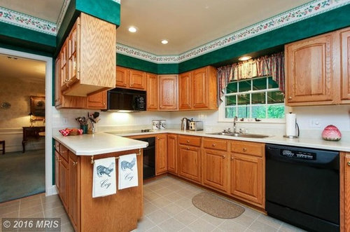 1990's Kitchen Update - Dated Ranch