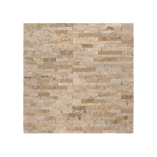 Roman Beige Mini 4.5 in. x 16 in. Mini Ledger Panel - Traditional ...