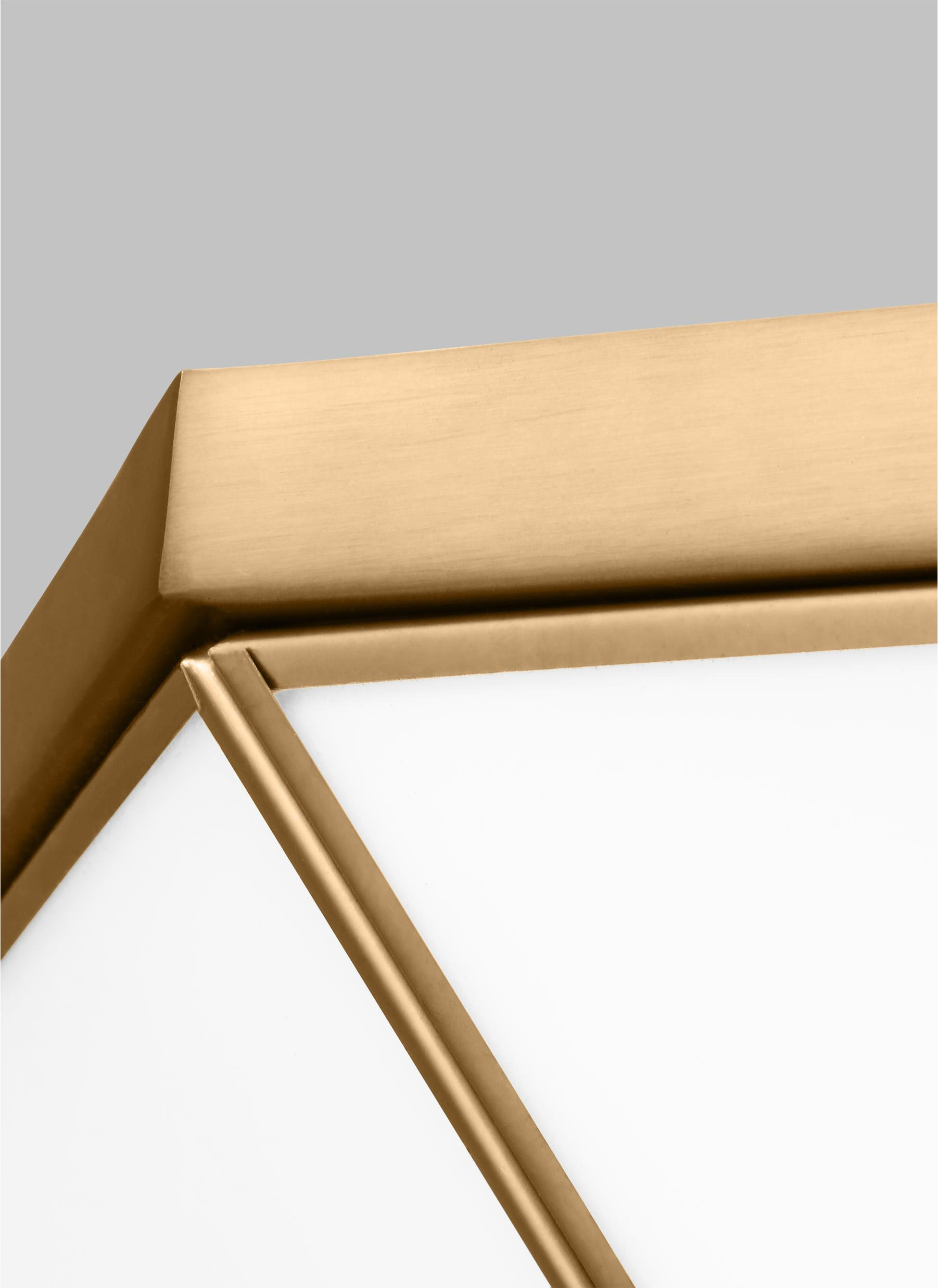 Morrison Two Light Ceiling Flush Mount, Satin Brass - Transitional ...