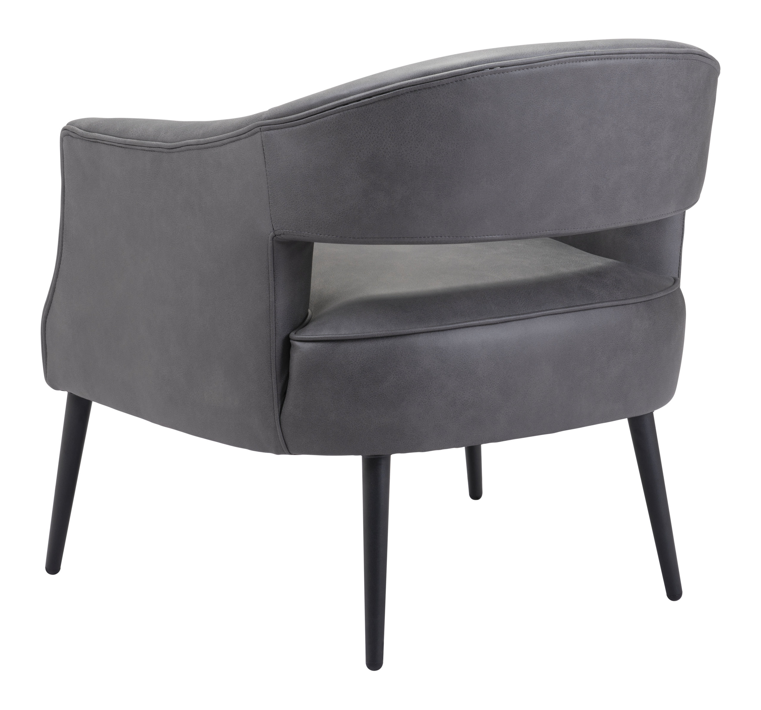 Berkeley Accent Chair Vintage Gray - Midcentury - Armchairs And Accent ...
