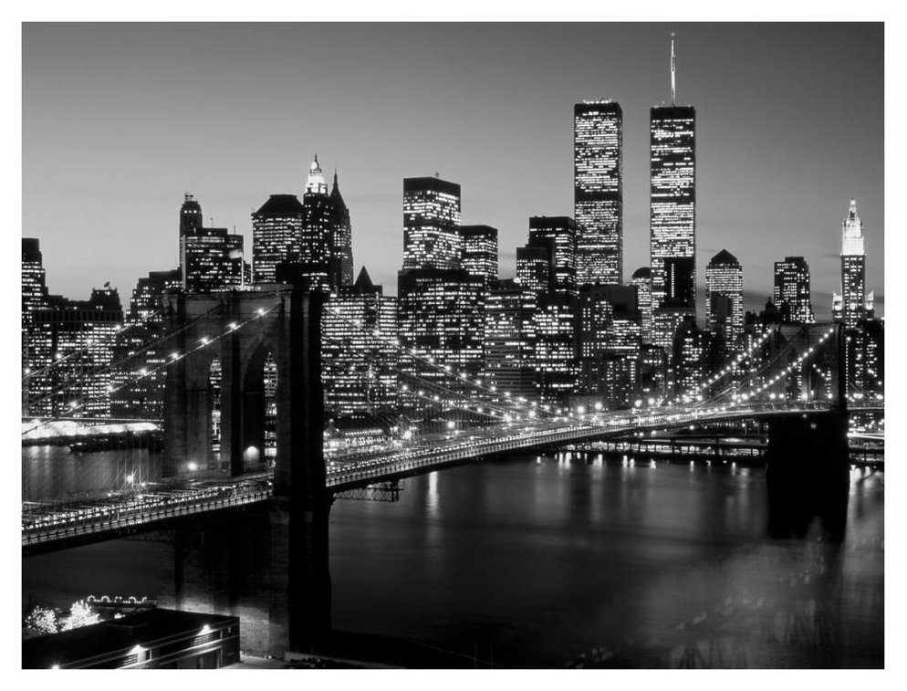 "Brooklyn Bridge, NYC" Digital Paper Print by Richard Berenholtz, 18 ...