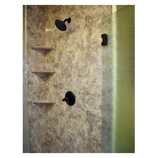 Copper Ridge Shower with Glass Doors - Chicago - by Custom Bath ...