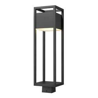 Light Outdoor Post Mount Fixture - Modern - Post Lights - by Bison ...