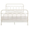 Bd00132Q, Queen Bed, White Finish, Citron - Traditional - Panel Beds ...