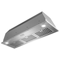 36" Insert Range Hood With Push Button Controls, Stainless Steel ...