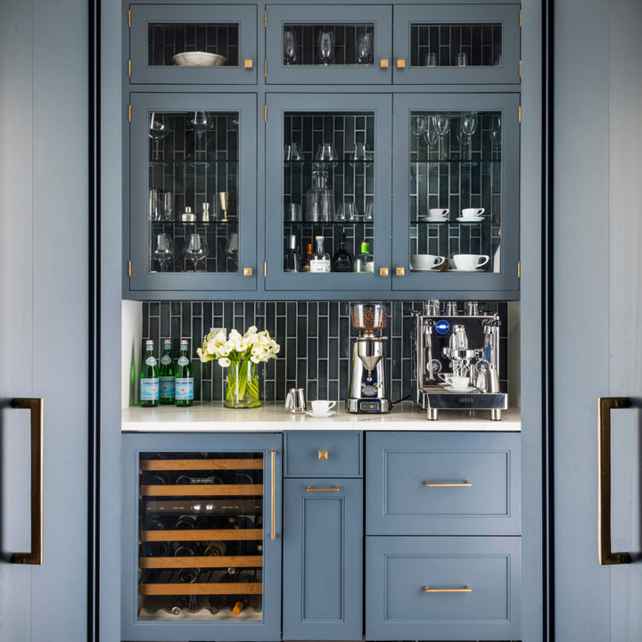 75 Beautiful Black Home Bar Ideas and Designs - February 2023 | Houzz UK