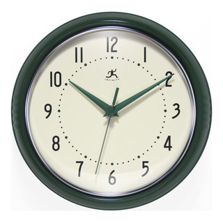 Infinity Instruments Retro Kitchen Vintage 50s Wall Clock ...