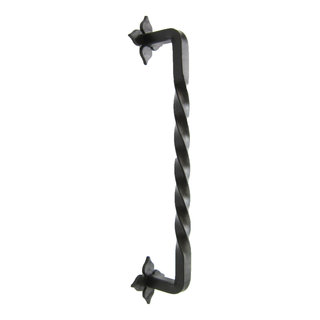 Spanish Spade Slim 8" Iron Twisted Pull HPT38 - Traditional - Cabinet ...