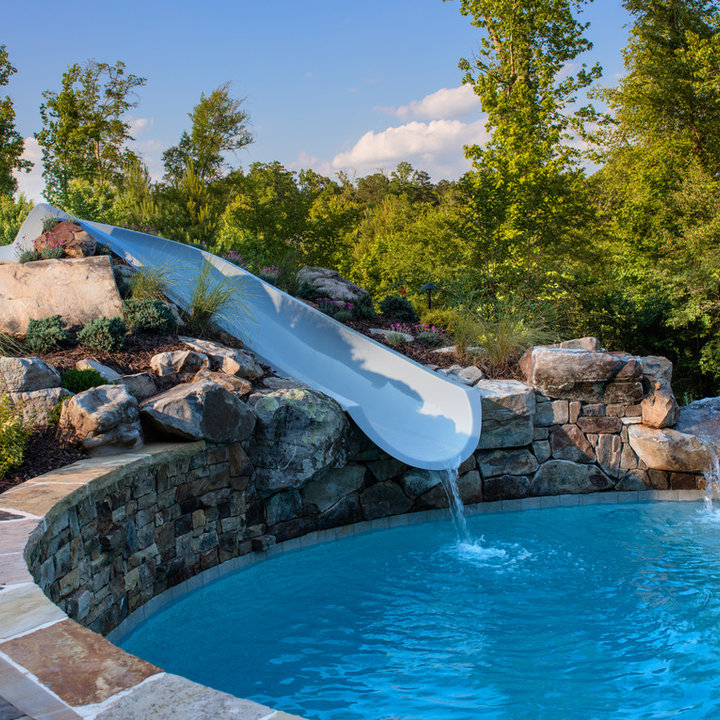 75 Water Slide Ideas You'll Love - May, 2026 | Houzz