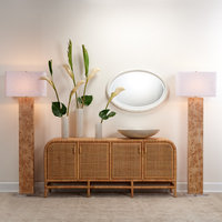 Santa Monica Four Door Rattan Sideboard - Tropical - Buffets And Sideboards - by Jamie Young ...
