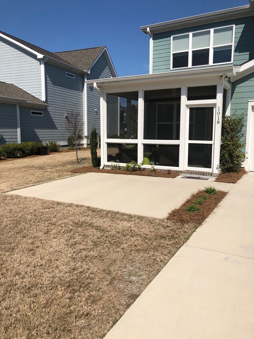 Backyard privacy ideas, alley entry neighborhood. | Houzz Forum