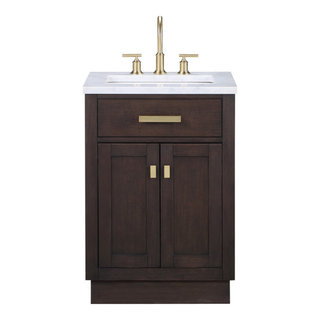 Chestnut 24" Single Bathroom Vanity - Transitional - Bathroom Vanities ...