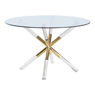The Helios Dining Table, 48", Modern - Contemporary - Dining Tables ...