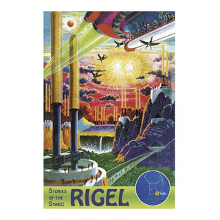 "Retrosci-fi: Stories of the Stars... Rigel" Print by Frank R. Paul, 14 ...