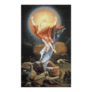 "Isenheim Altarpiece: Resurrection" Paper Print by Mathias Grunewald ...