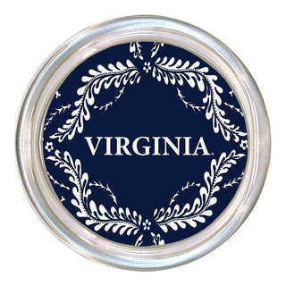 University of Virginia Coaster - Contemporary - Coasters - by Marye ...