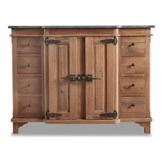 48" Reclaimed Pine Single Bath Vanity - Rustic - Bathroom Vanities And ...