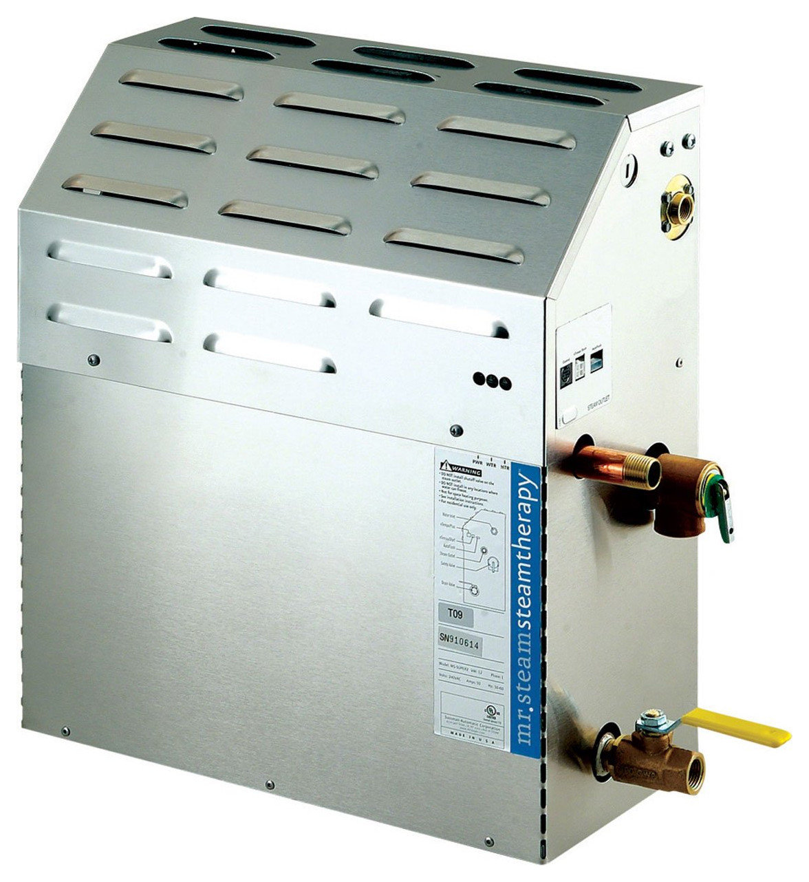 Mr. Steam 10Kw Eseries Steam Shower Generator, Metal - Industrial ...