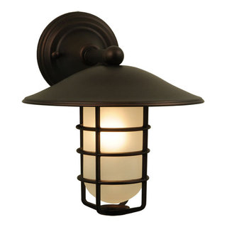 9.5W Bellevue Wall Sconce - Beach Style - Wall Sconces - by Meyda ...