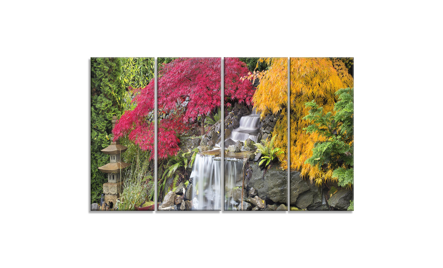 "Japanese Maple Trees" Floral Photography Canvas Print, 48"x28", 4 ...