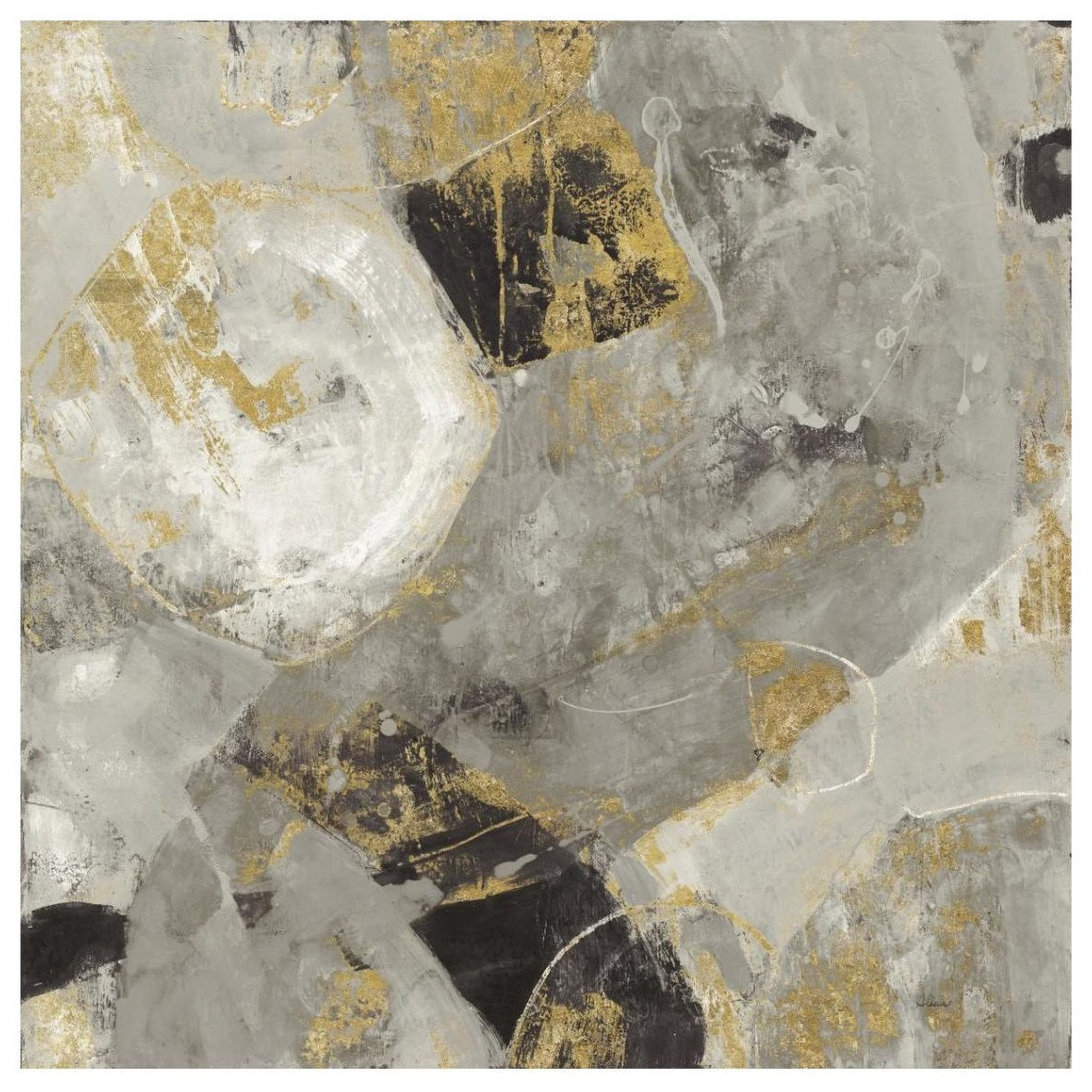 "Painted Desert Neutral" Digital Paper Print by Albena Hristova, 20"x20 ...