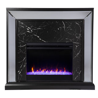 Trandling Color Changing Fireplace - Transitional - Indoor Fireplaces ...