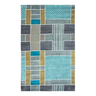 Rizzy Home Volare Collection Rug, 8' x 10' - Contemporary - Area Rugs ...