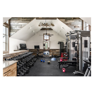 Brentwood, TN Addition/Remodel - Contemporary - Home Gym - Nashville ...
