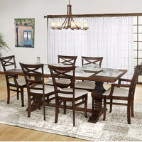 Tower Dining Table, Large - Traditional - Dining Tables - by Artefama ...