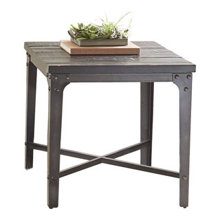 Sherlock End Table - Industrial - Side Tables And End Tables - by Steve ...
